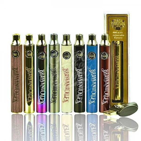 Brass Knuckles Battery Vape Pen 900mAh Variable Voltage
