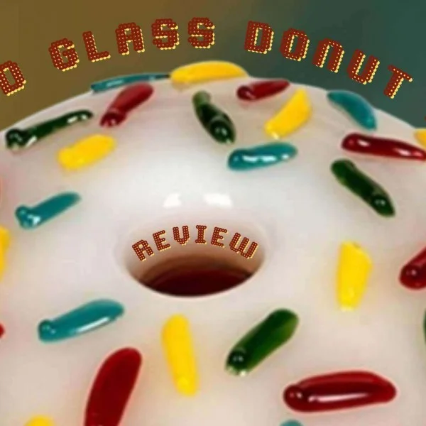 Glazed Glass Donut Pipe Review