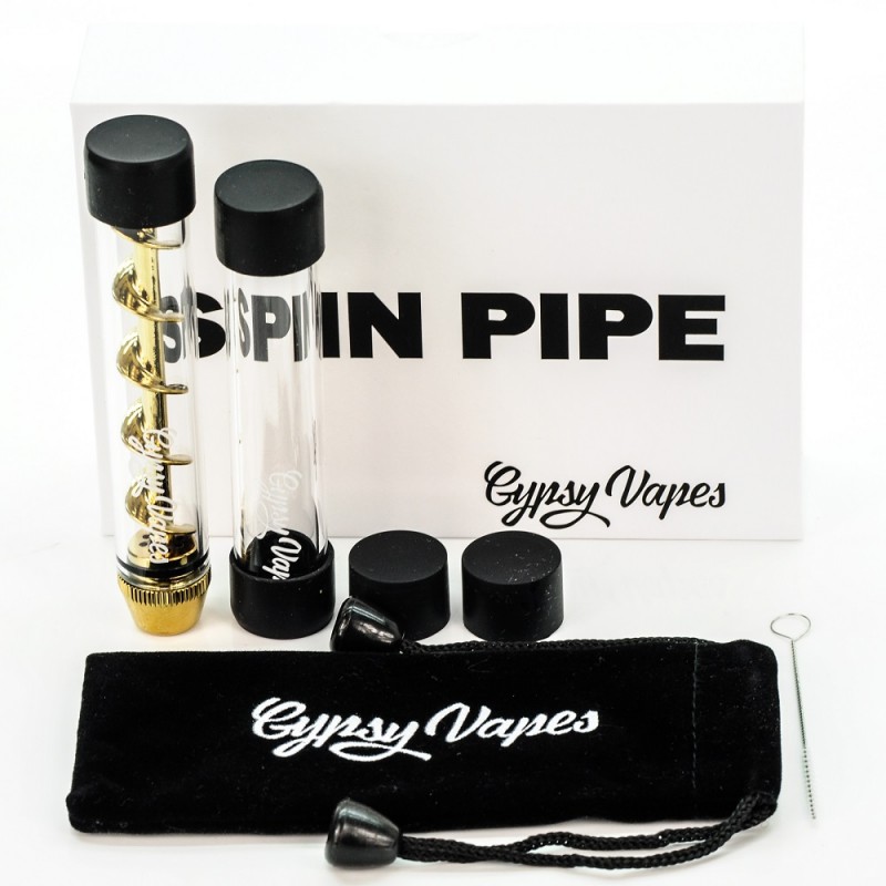 Original Twisty Glass Blunt Pipe For Sale - Spin Pipe Combo Kit