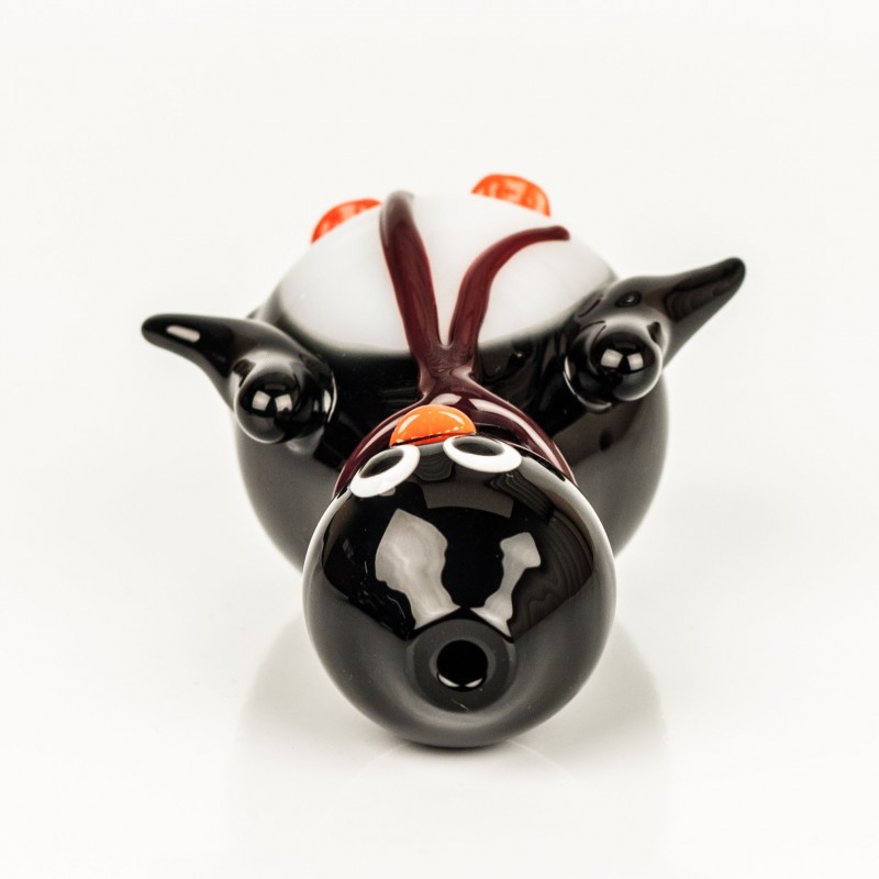Penguin Pipe - Handblown Borosillicate Glass